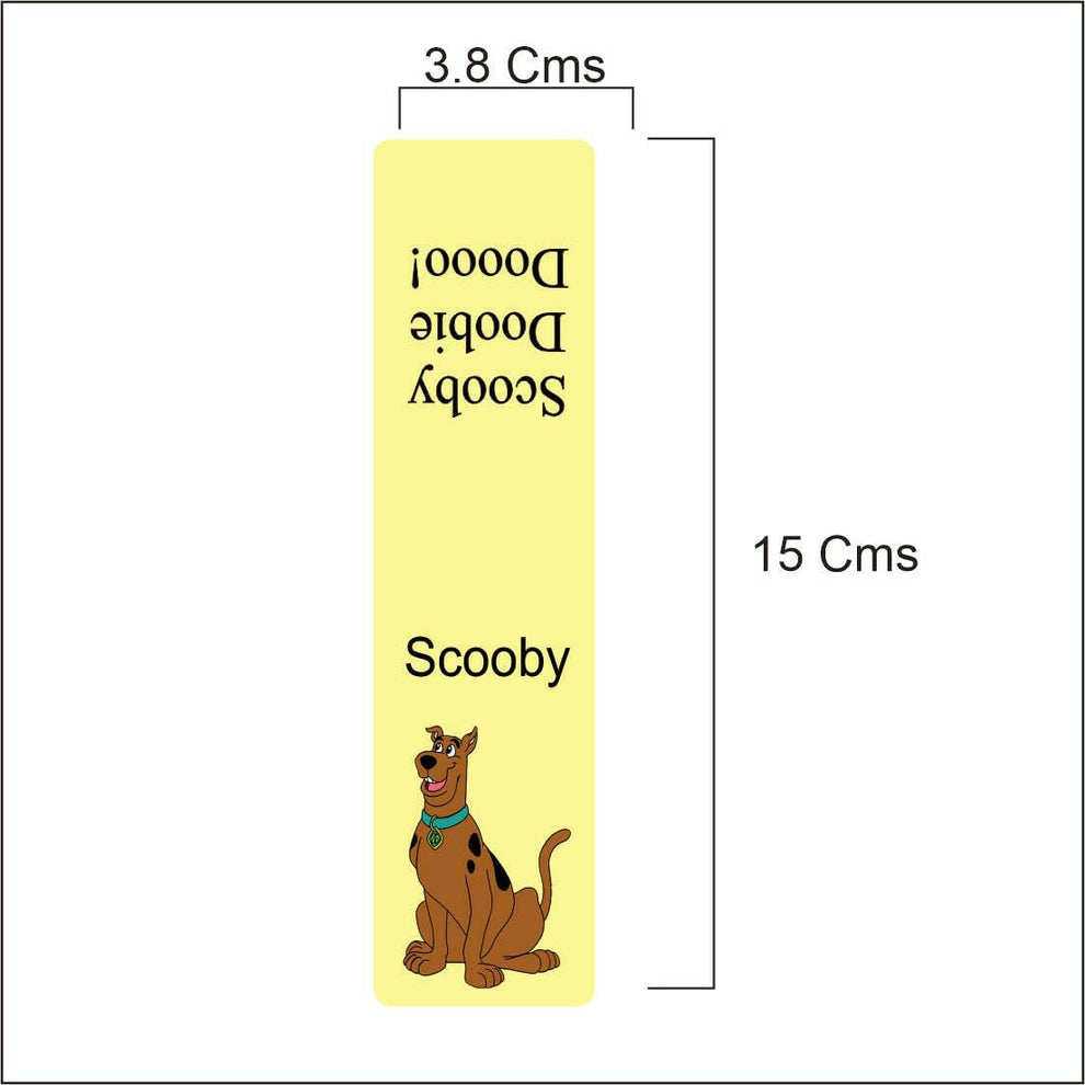 3D Scooby Doo Magnetic Bookmark – Zesta Neon