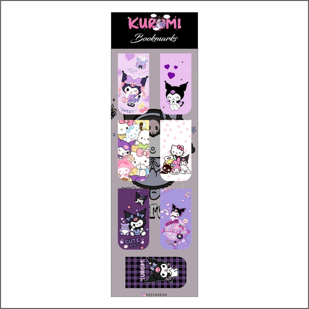 3D Kuromi Magnetic Bookmark – Zesta Neon