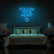 Buy Neon Light Follow Your Heart Custom Neon Light Online| Zesta Neon